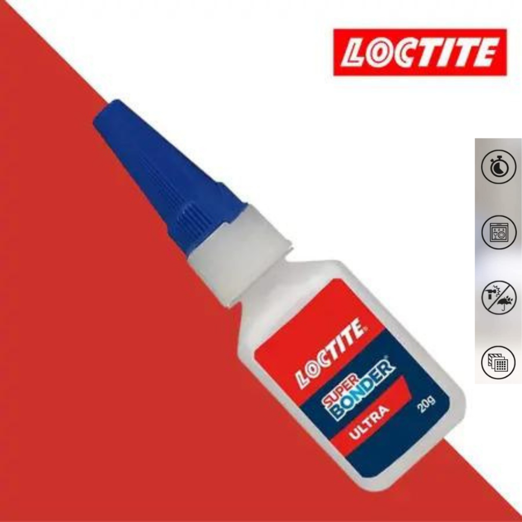 Super Bonder Cola Instantânea Ultra Loctite 20g Cola Superbonder ...