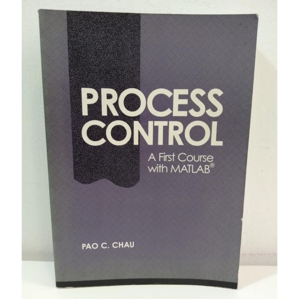 Process Control: A First Course with MATLAB | Shopee Brasil