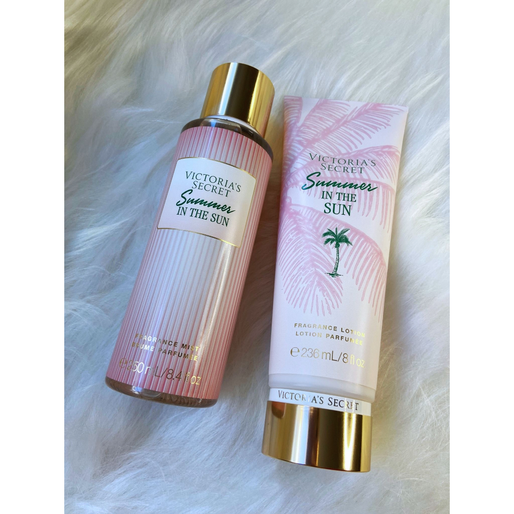 KIT Summer in the Sun Victoria's Secret Hidratante + Body Splash NOVO e ...