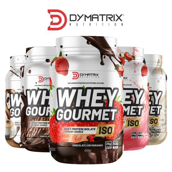 Kit Combo com 2 Whey Way Whay Proteico Isolado Gourmet ISO Dymatrix ...