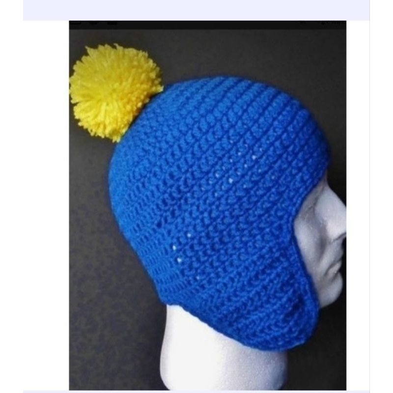 touca craig tucker south park de crochê (tamanho adulto) | Shopee Brasil