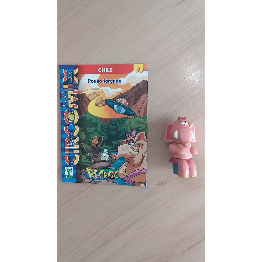 Coleção Circo Mix revista e personagem. | Shopee Brasil
