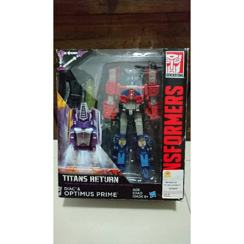 Transformers Titans Return Optimus Prime | Shopee Brasil