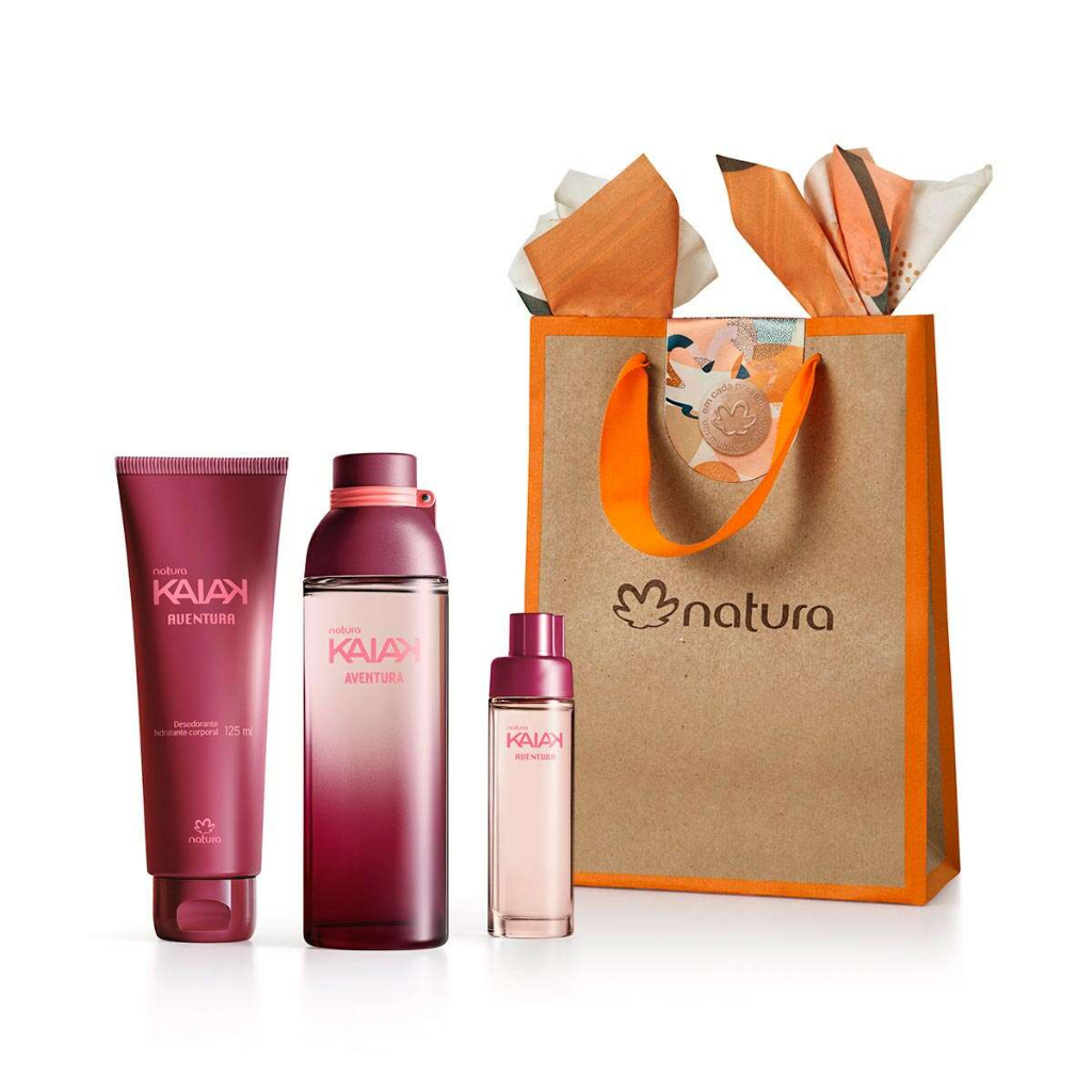 Presente Natura Kaiak Aventura Feminino | Shopee Brasil