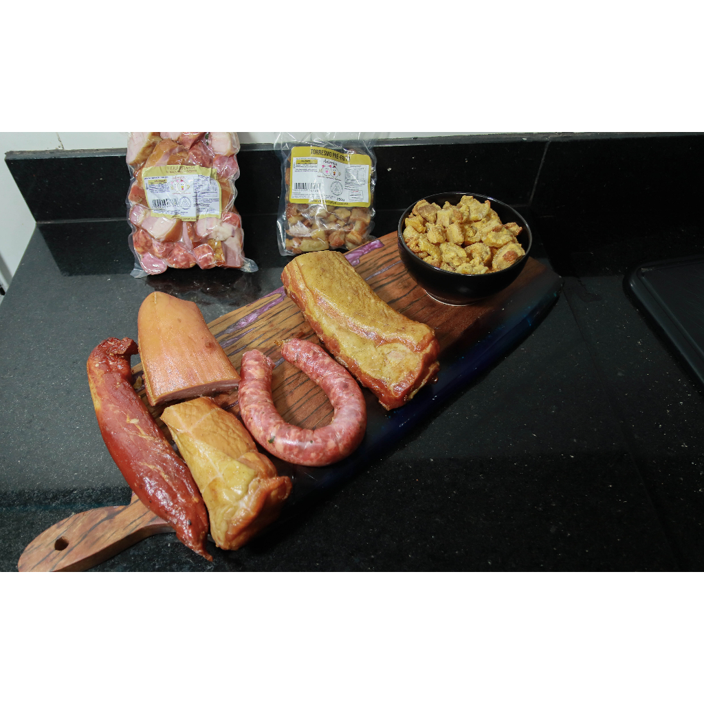 kit feijoada premium Antonius 1,8kg (Kit feijoada + Costela defumada ...