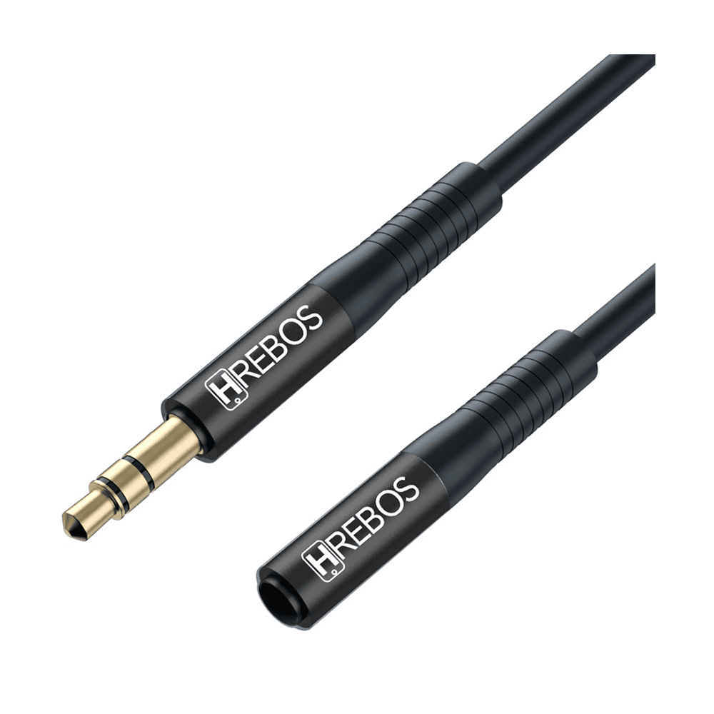 Cabo P2 Extensor Fone P2 Macho X P2 Femea Hrebos | Shopee Brasil