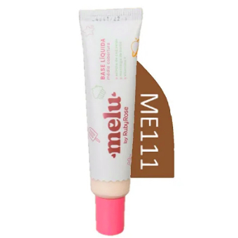 Base Líquida Linha Melu Cor ME111 Ruby Rose | Shopee Brasil