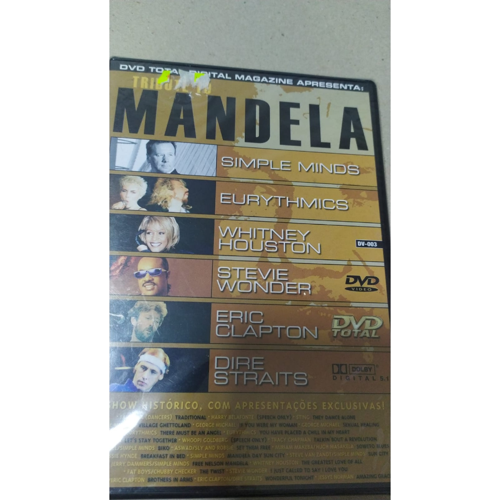 dvd MANDELA-lacrado | Shopee Brasil