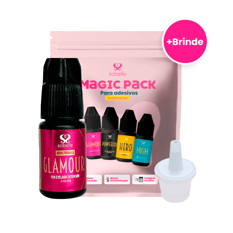 Cola Adesivo Glamour Nanotechnology Sobelle 3ml Para Extensão de Cílios | Shopee Brasil