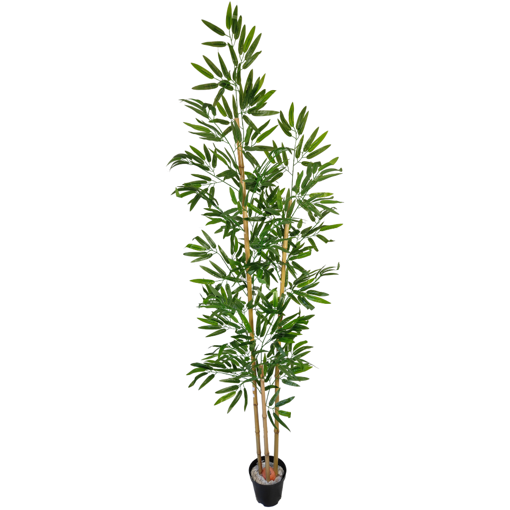 Bambu Artificial Permanente - Sem vaso Decorativo - Melhora o Preço