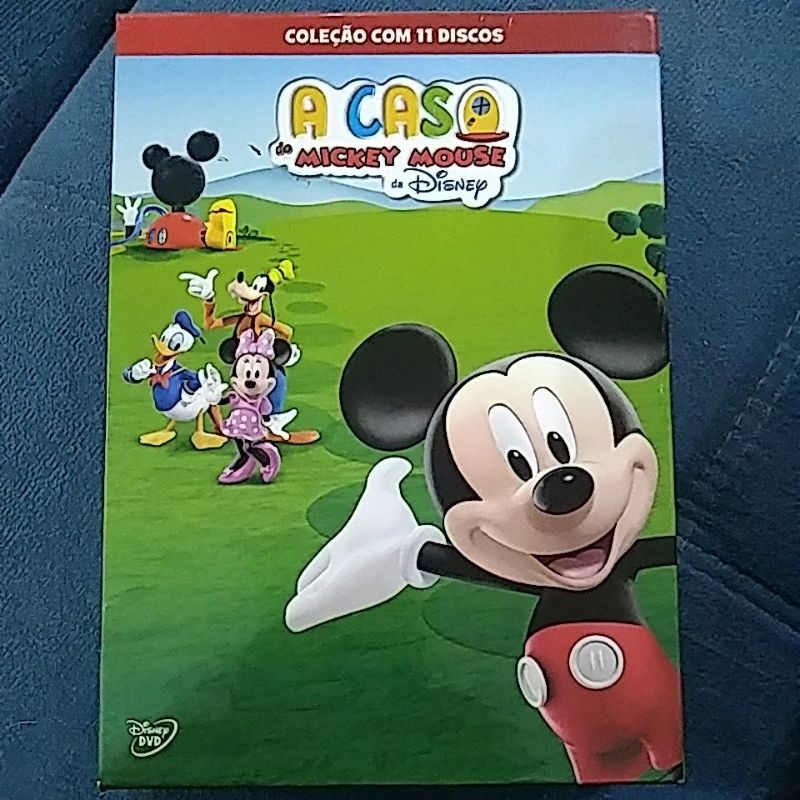 box a casa do Mickey mouse da Disney 12 discos | Shopee Brasil