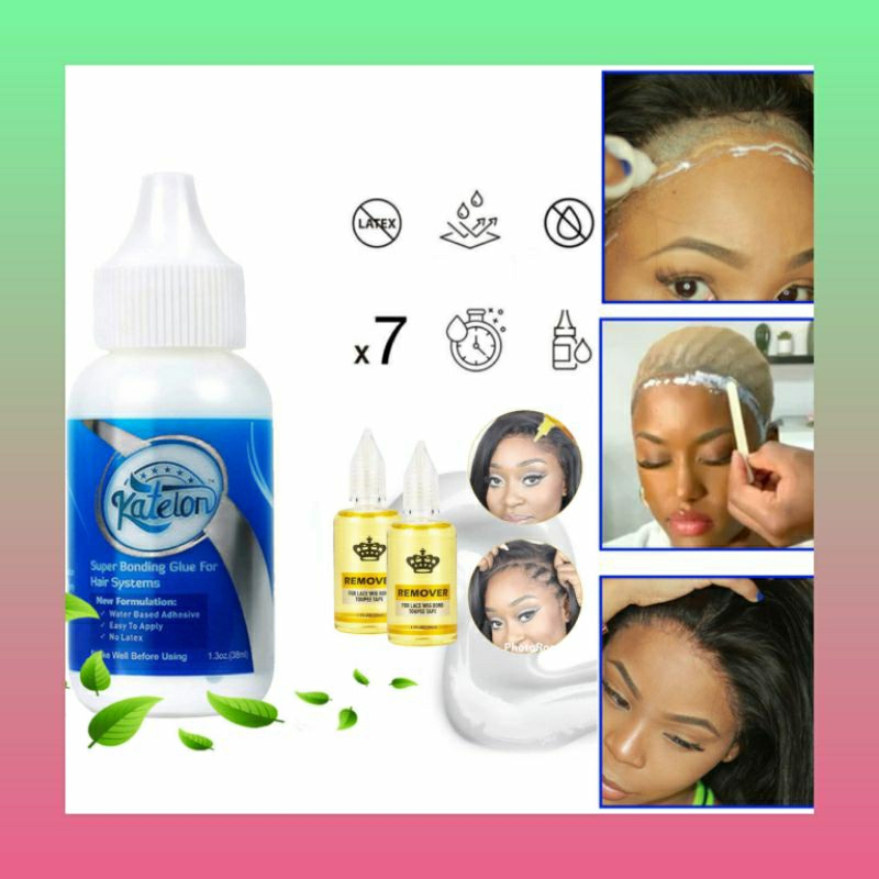 Cola Para Perucas Full Laces Próteses Lace Front Micropele - Kit Cola ...