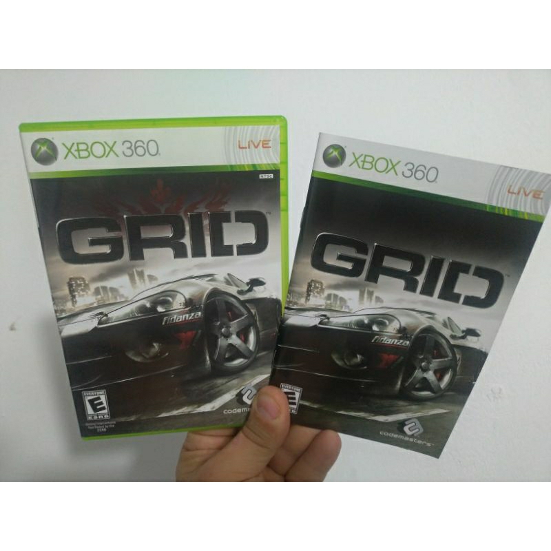 Jogo Xbox 360 Grid Original Físico completo impecavel raro ! | Shopee ...