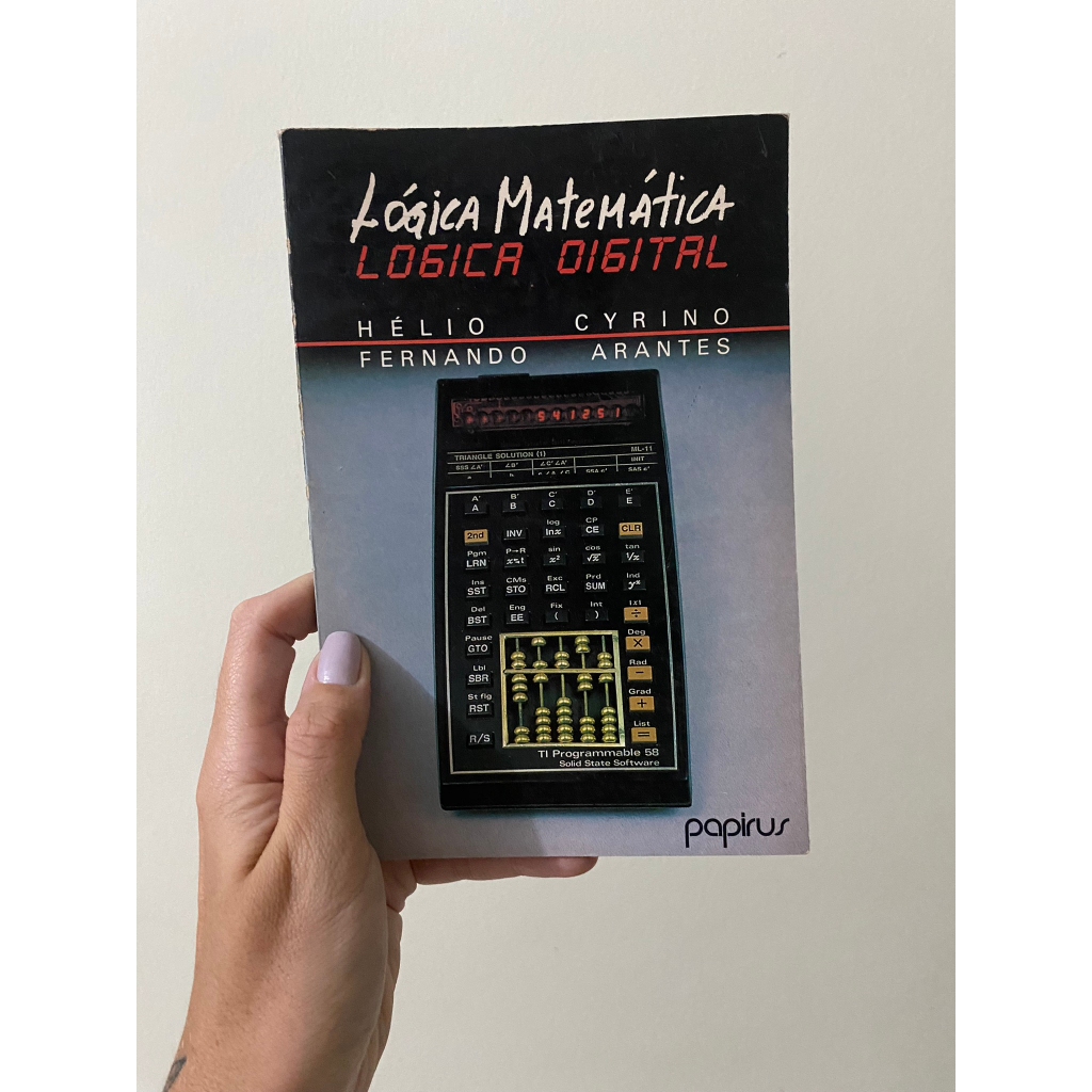 Livro Lógica Matemática e Lógica Digital (Helio Cyprino) | Shopee Brasil