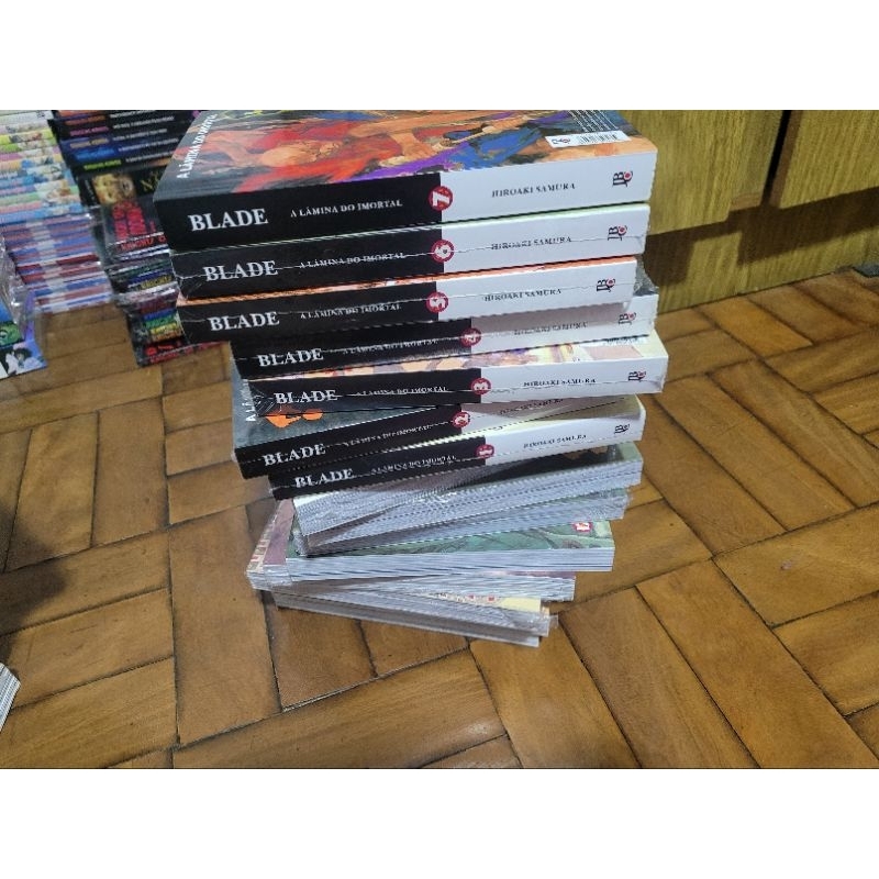 Coleção Completa Mangá Blade a Lâmina do Imortal | Shopee Brasil
