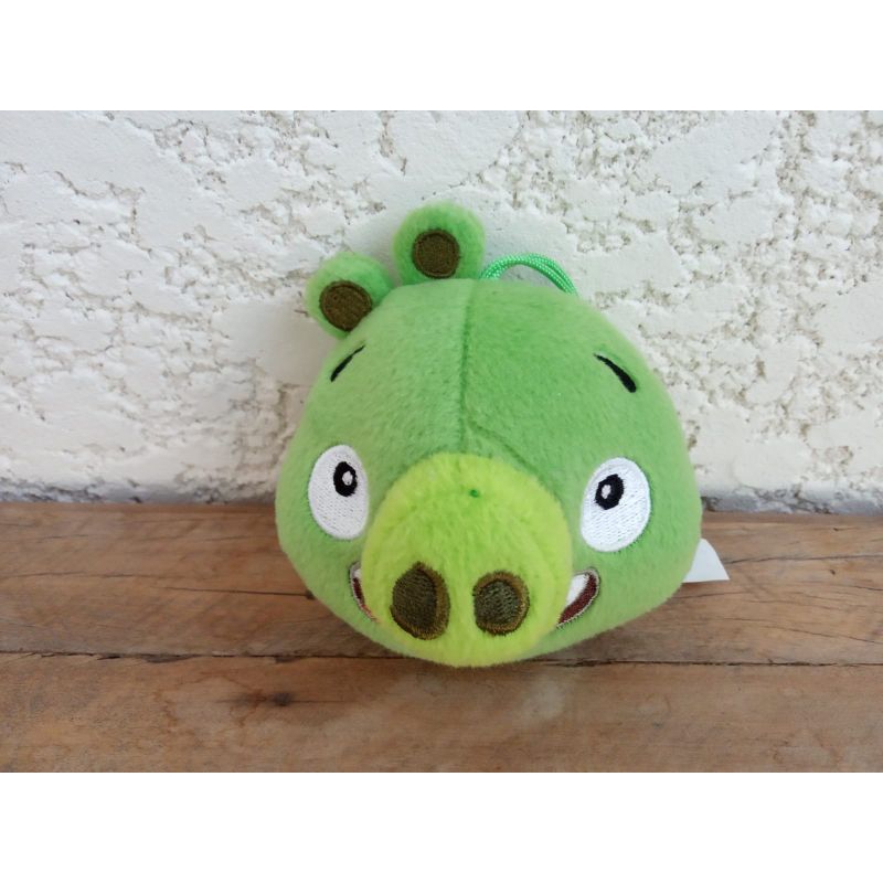 Pelúcia Mc Donalds angry birds porco verde | Shopee Brasil
