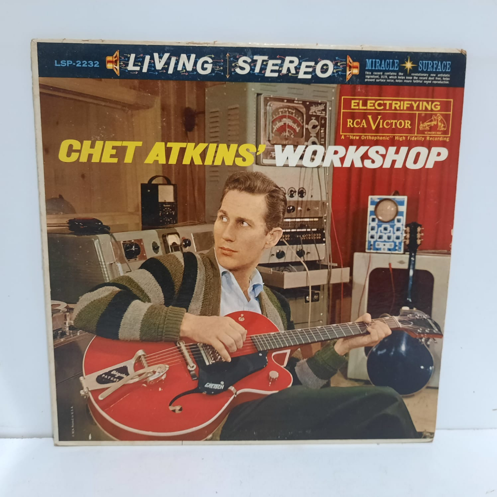 LP Chet Atkins – Chet Atkins' Workshop | Shopee Brasil