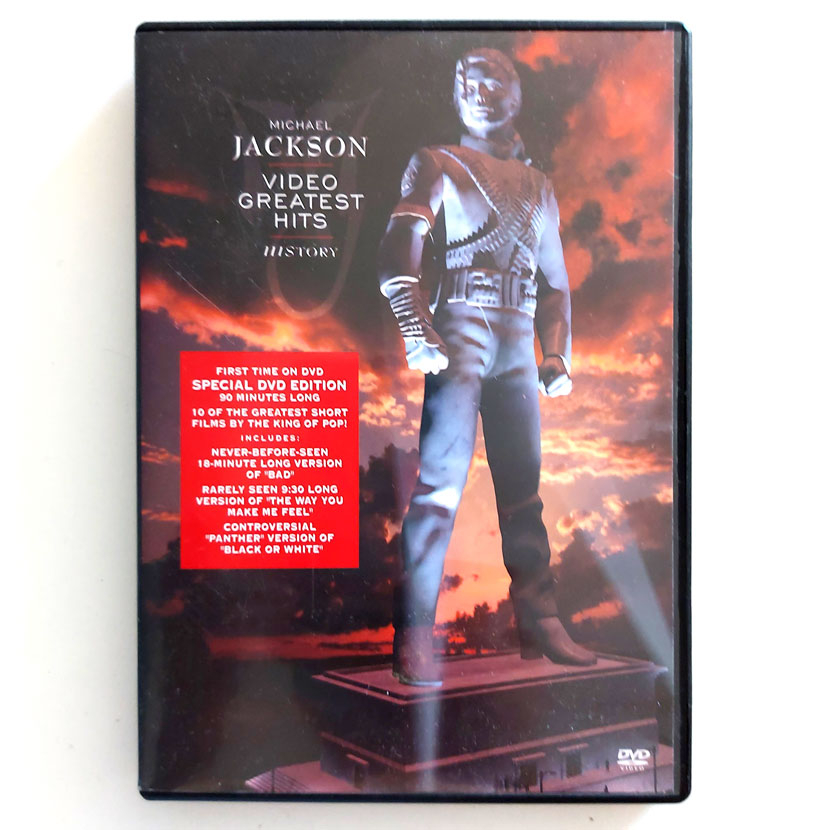 Dvd Michael Jackson Video Greatest Hits History | Shopee Brasil