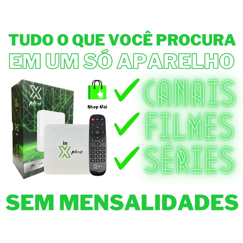 Caixa Plus X In Tv 2.0 2gb/8gb | Shopee Brasil