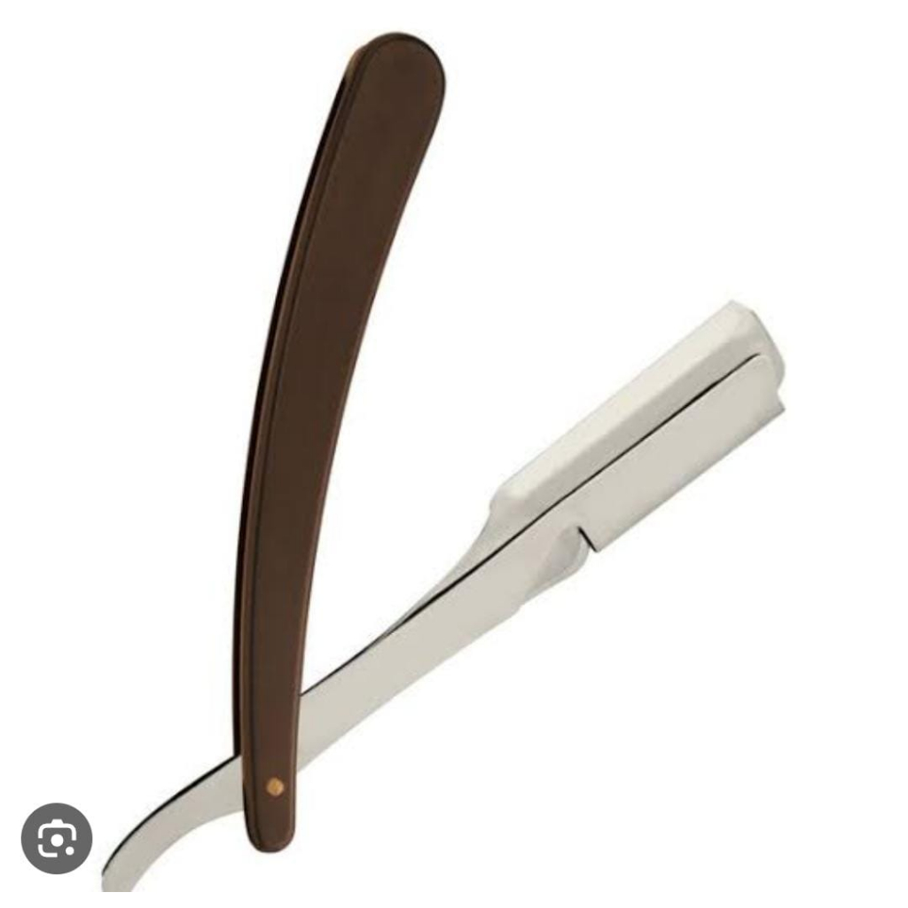 navalhete inox cabo marron - Escorrega o Preço