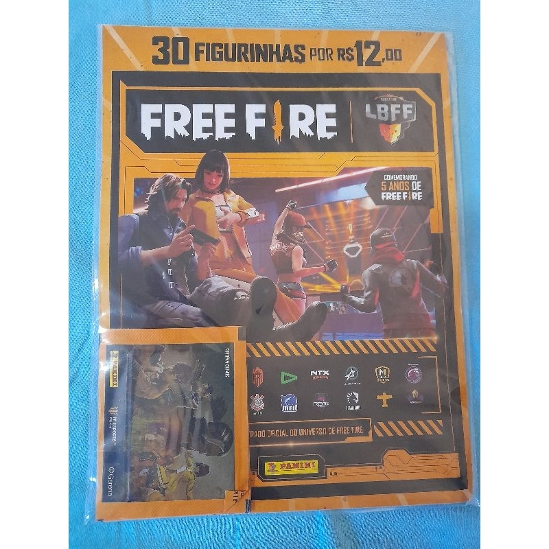 Figurinhas Free Fire original Panini | Shopee Brasil