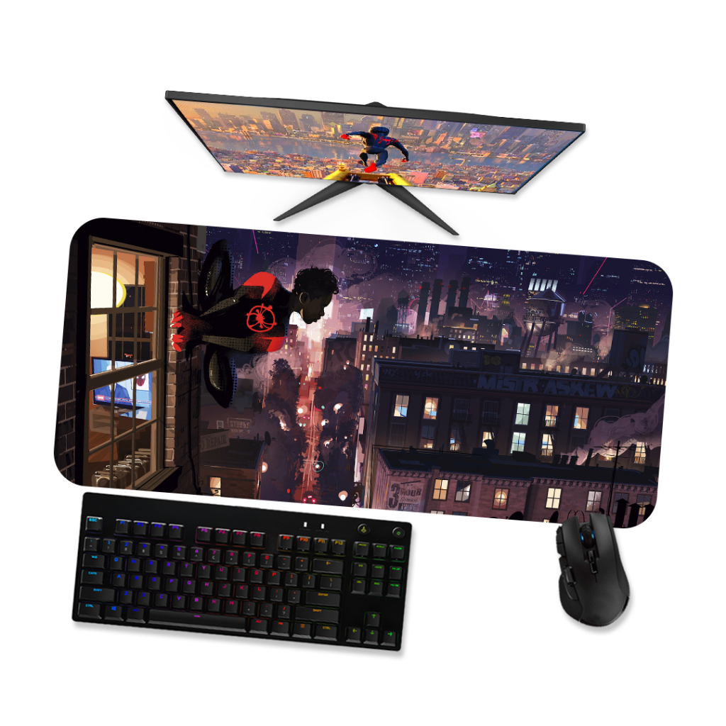 Mouse pad Gamer Grande Mousepad 90x40 80x40 60x40 70x30 - HOMEM ARANHA ...