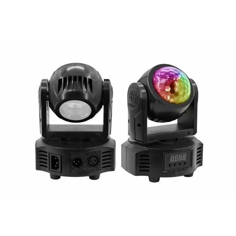 Mini Moving Head Dmx 40w Rgbw Hy-58b | Shopee Brasil