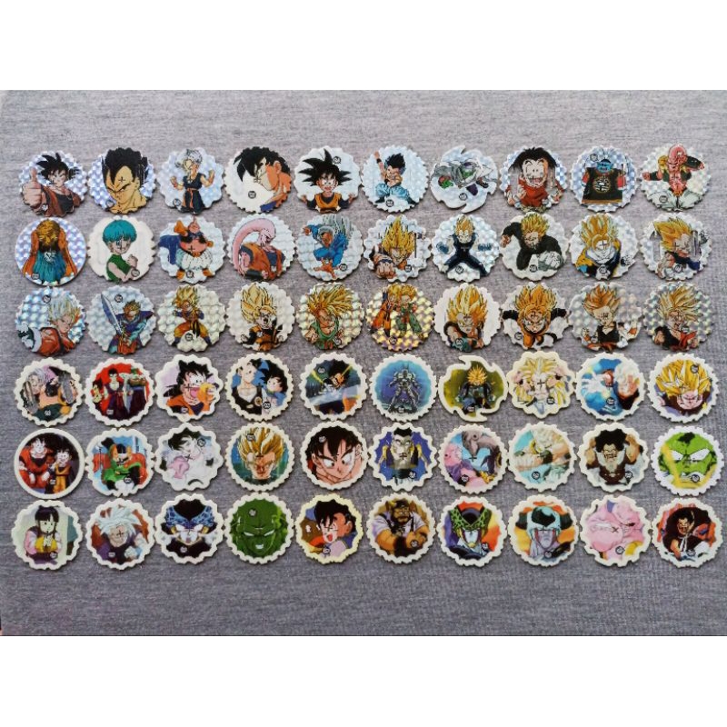 Tazo & Card Dragon Ball Spiners Elma Chips | Shopee Brasil