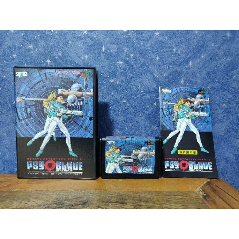 Jogo - Psy O Blade: Moving Adventure - Sega Mega Drive | Shopee Brasil