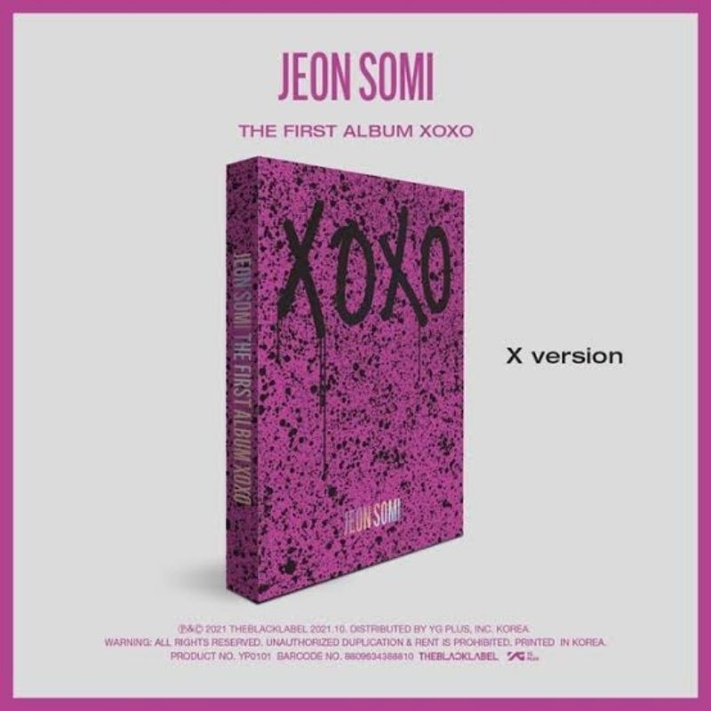 THE FIRST ALBUM XOXO - álbum Jeon Somi kpop | Shopee Brasil