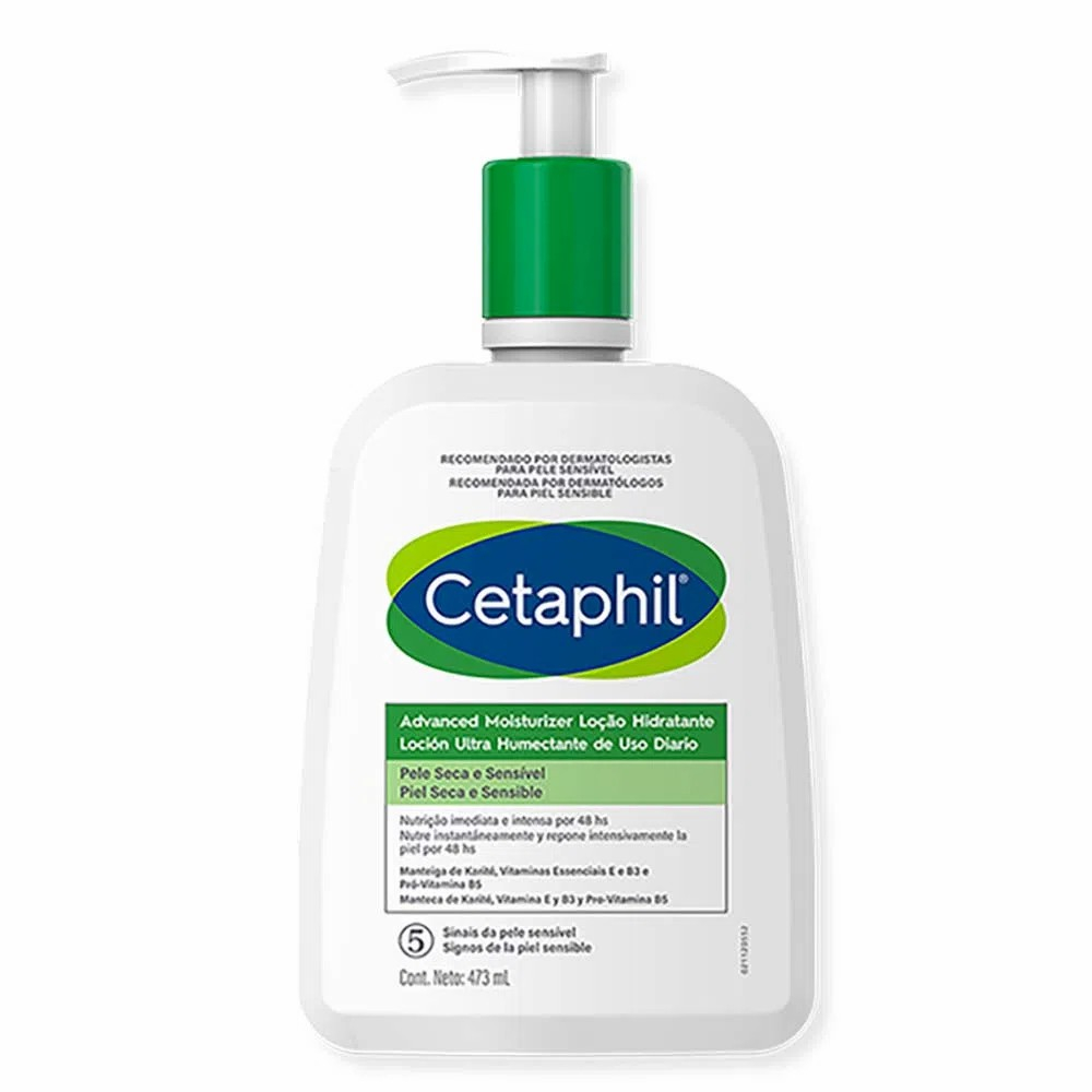 Cetaphil Advanced Moisturizer - Loção Hidratante Corporal - 237ml ...
