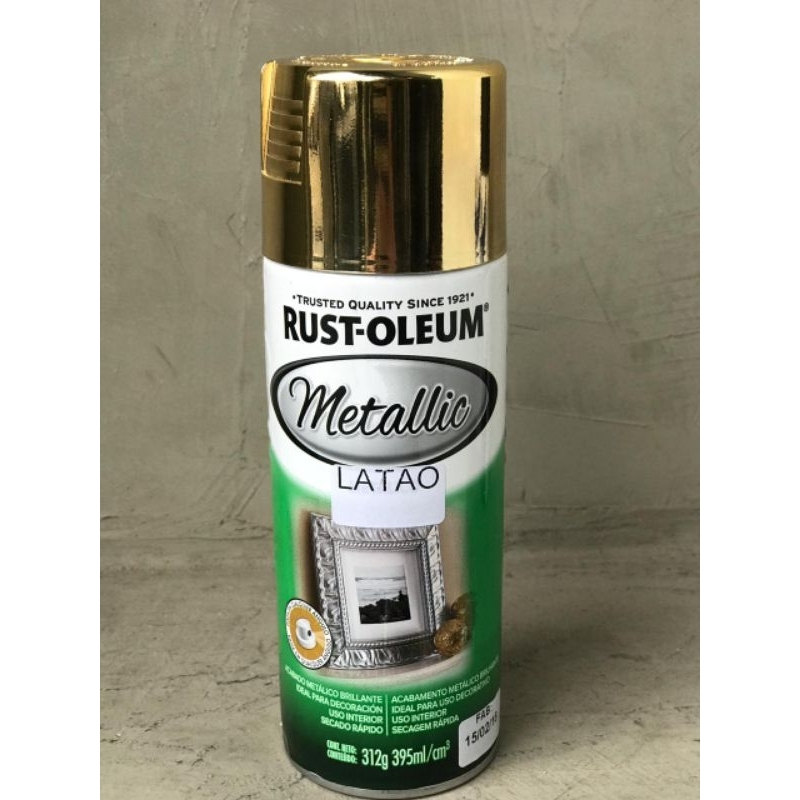 Spray Cor Latao "Bronze" Importado Rust Oleum | Shopee Brasil