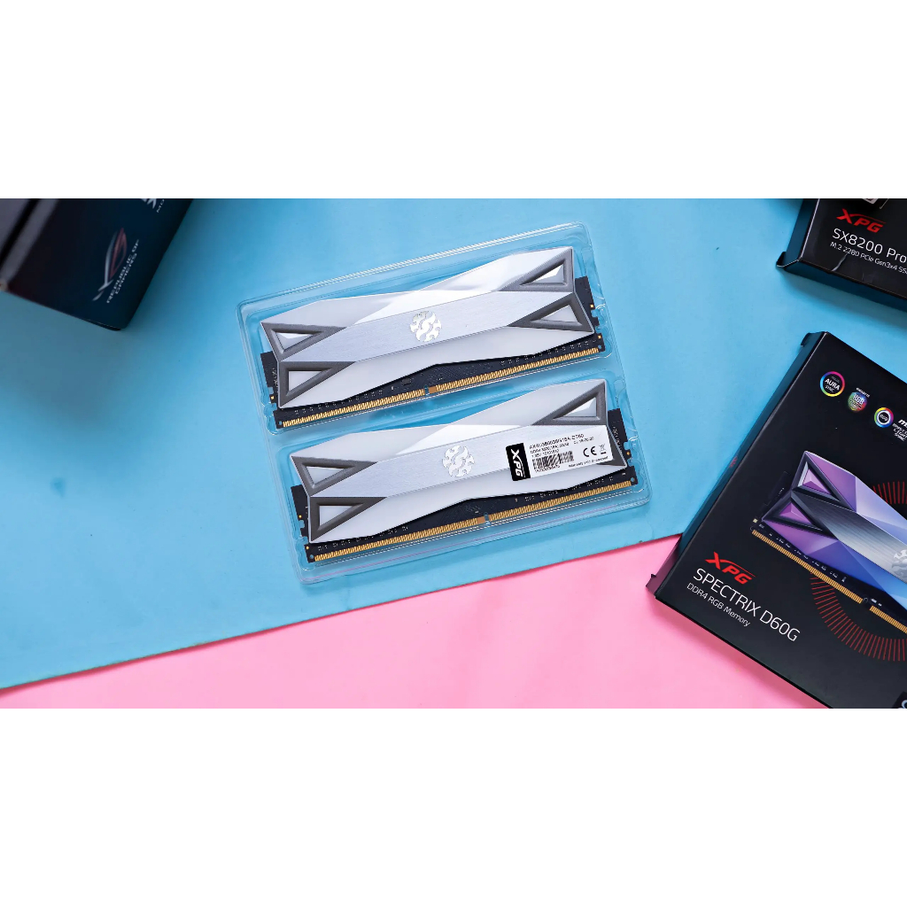 Kit memória ram rgb16gb xpg d60 spectrix ddr4 3600mhz (8gb x 2) PC GAMER BRASIL | Shopee Brasil