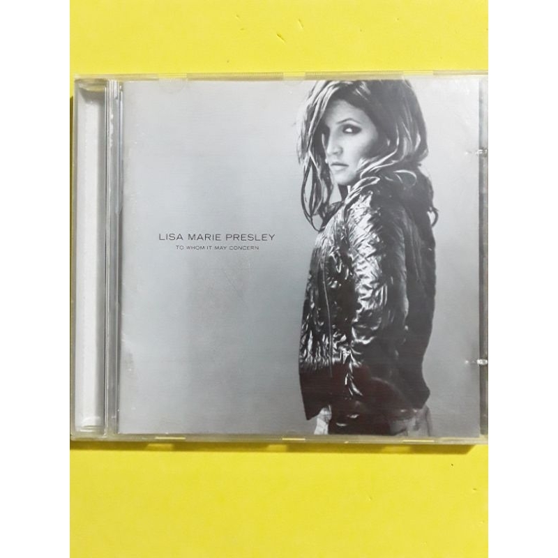 CD LISA MARIE PRESLEY - TO WHOM IT MAY CONCERN - IMPECAVEL - LER ...