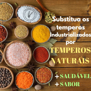 Tempero Natural, temperos, cozinha, para cozinha, tempero, temperos e ...