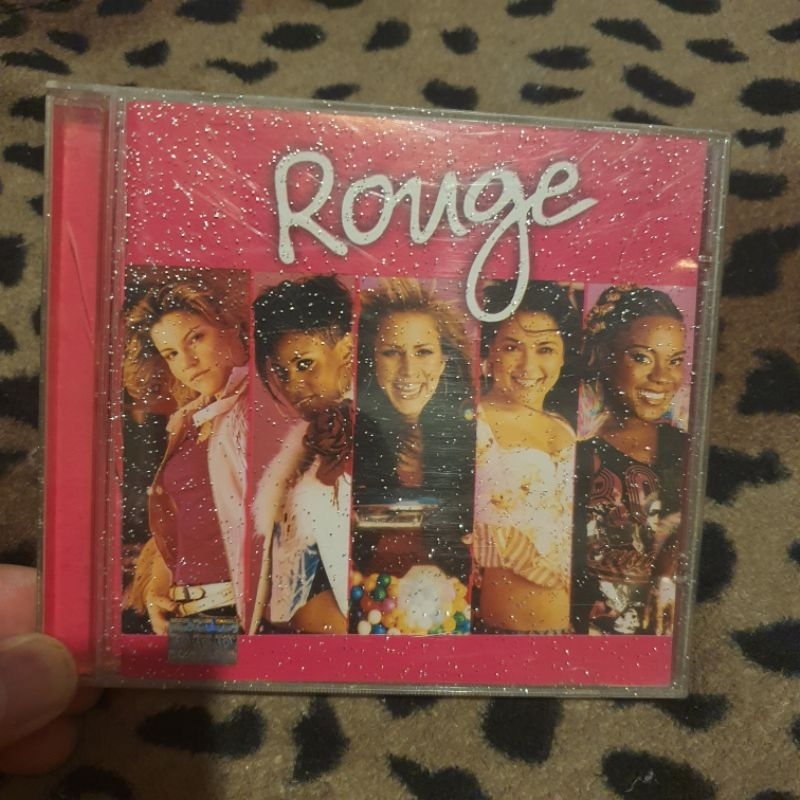 Cd Rouge com capa de glitter (com defeito na lateral; ver fotos ...