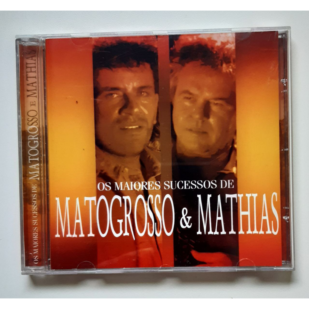 Cd Os Maiores Sucessos De Matogrosso E Mathias | Shopee Brasil