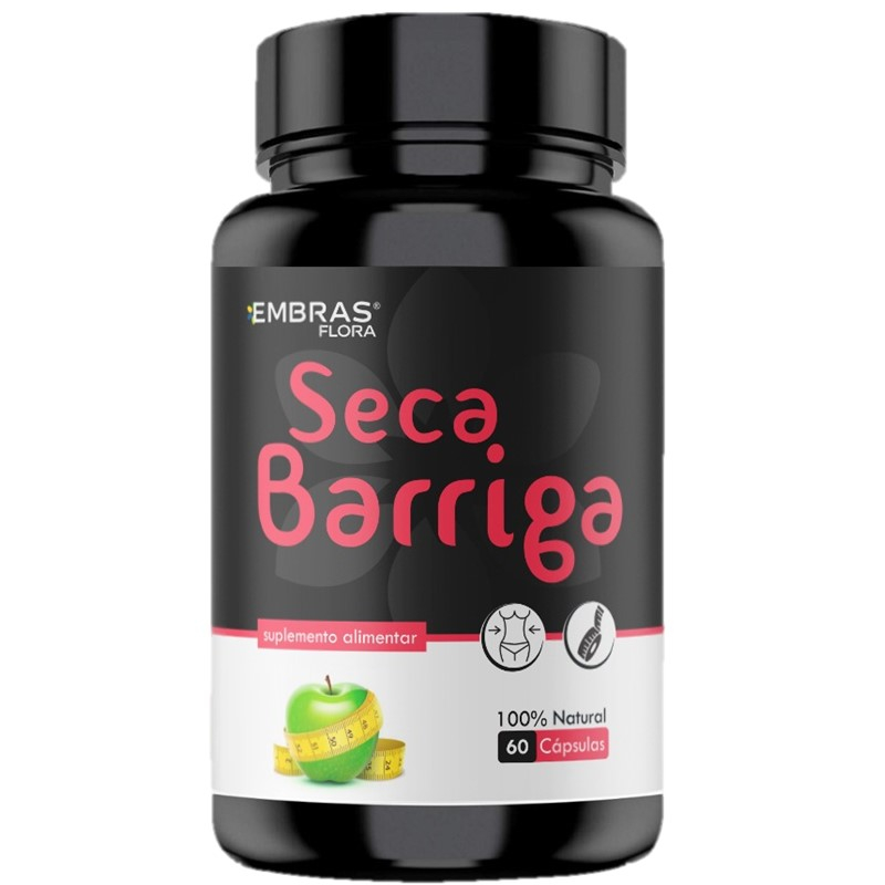 Seca Barriga 500mg 60 Cápsulas DEmbrasflora | Shopee Brasil