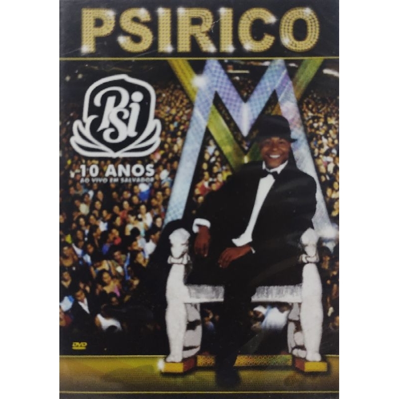 Dvd Psirico 10 Anos Ao vivo em Salvador Otimo Estado | Shopee Brasil