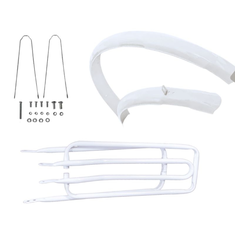 Kit Paralama De Bike Beach Praiana + Bagageiro Garupa Tubão Aro 26 | Shopee Brasil