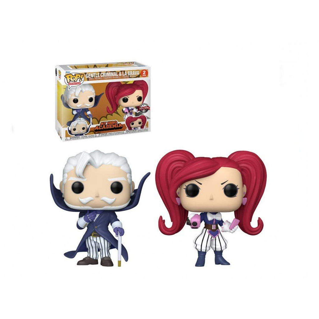 Funko Pop 60894 Gentle Criminal And La Brava Boku No Hero Academia Bnha My Hero Academia Shopee
