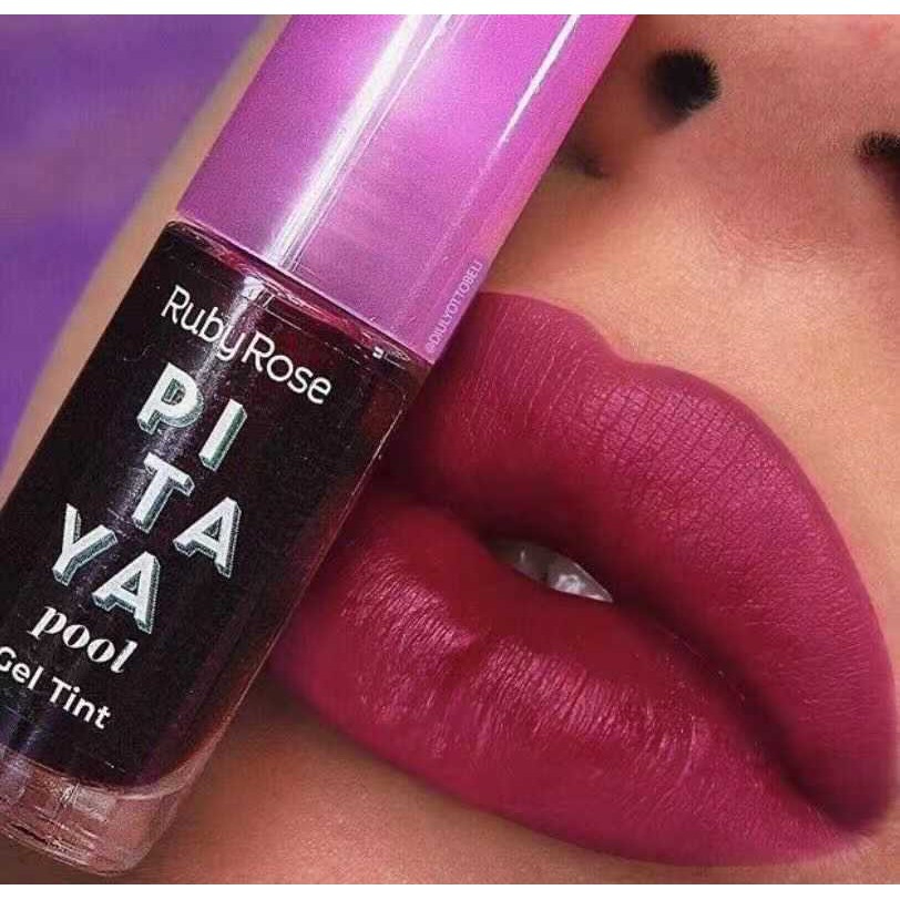 Gel Tint Pitaya Pool Ruby Rose Lip tint hidratante | Shopee Brasil