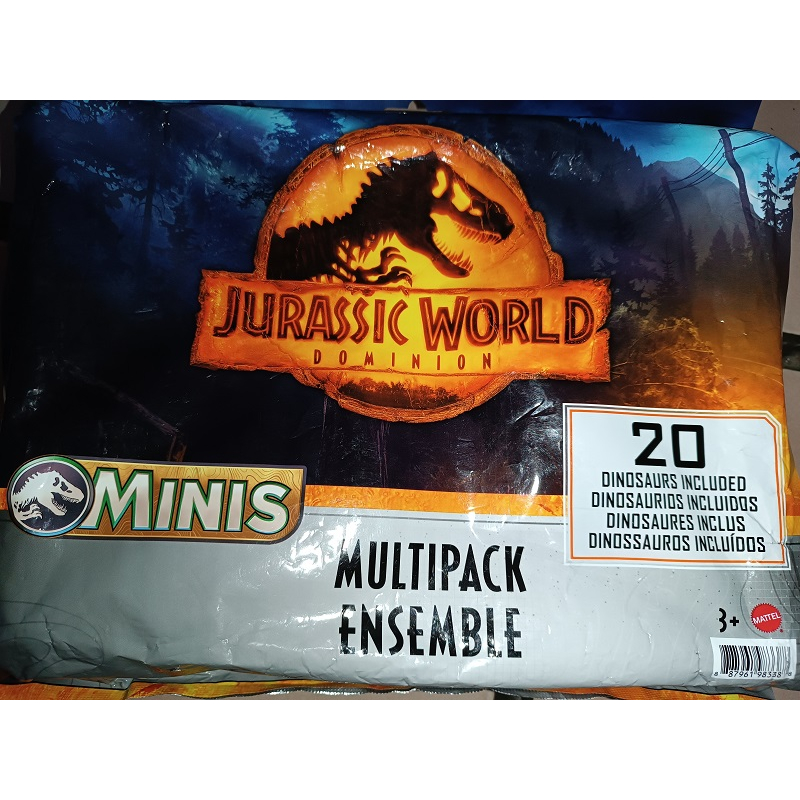 Jurassic World Multipack 20 Mini Dinossauros, Multicolorido | Shopee Brasil