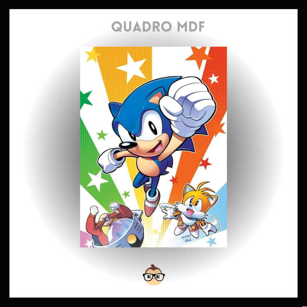 PLACA MDF SONIC | Shopee Brasil