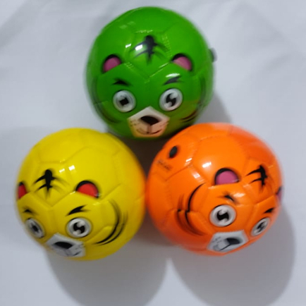 Mini Bolas de futebol infantil varias cores com números letras ou ...
