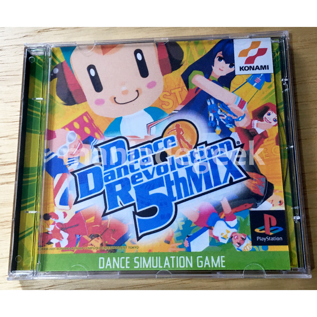 Jogo Dance Dance Revolution 5th Mix de Play 1 PsOne | Shopee Brasil