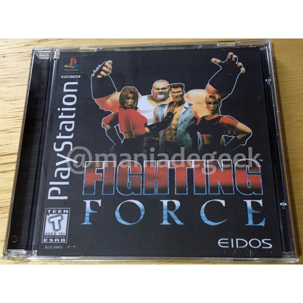 Jogo Fighting Force de Play 1 PsOne | Shopee Brasil