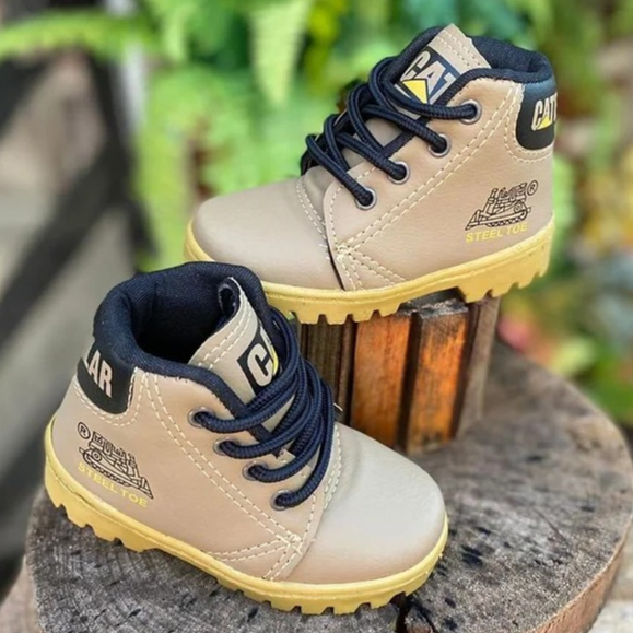 bota botinha coturno fashion baby infantil menino e menina | Shopee Brasil