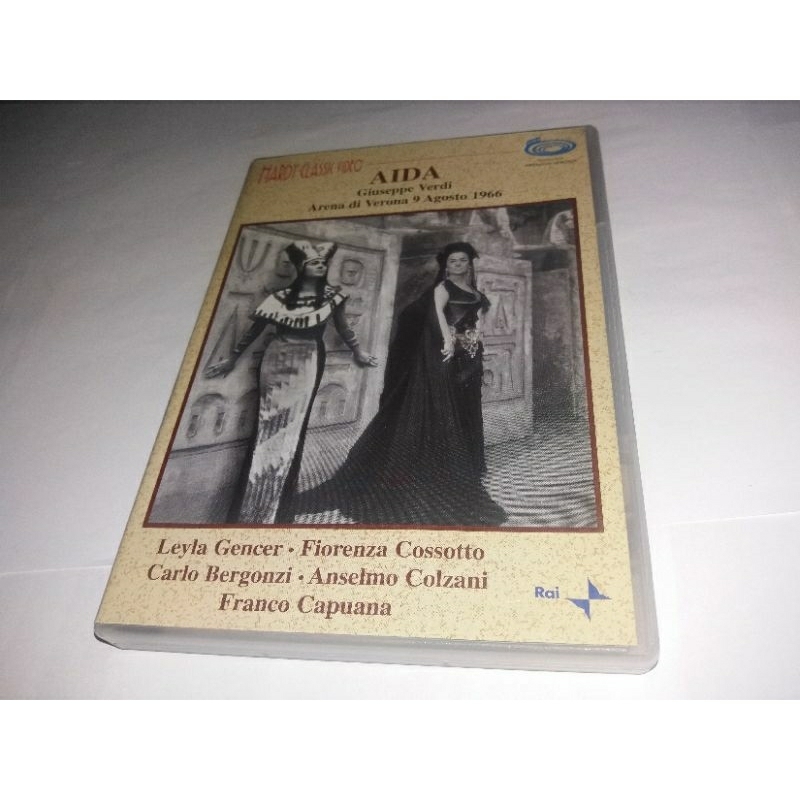 Dvd - Opera : Aida - 1966 - Giuseppe Verdi - Importado - Encarte ...