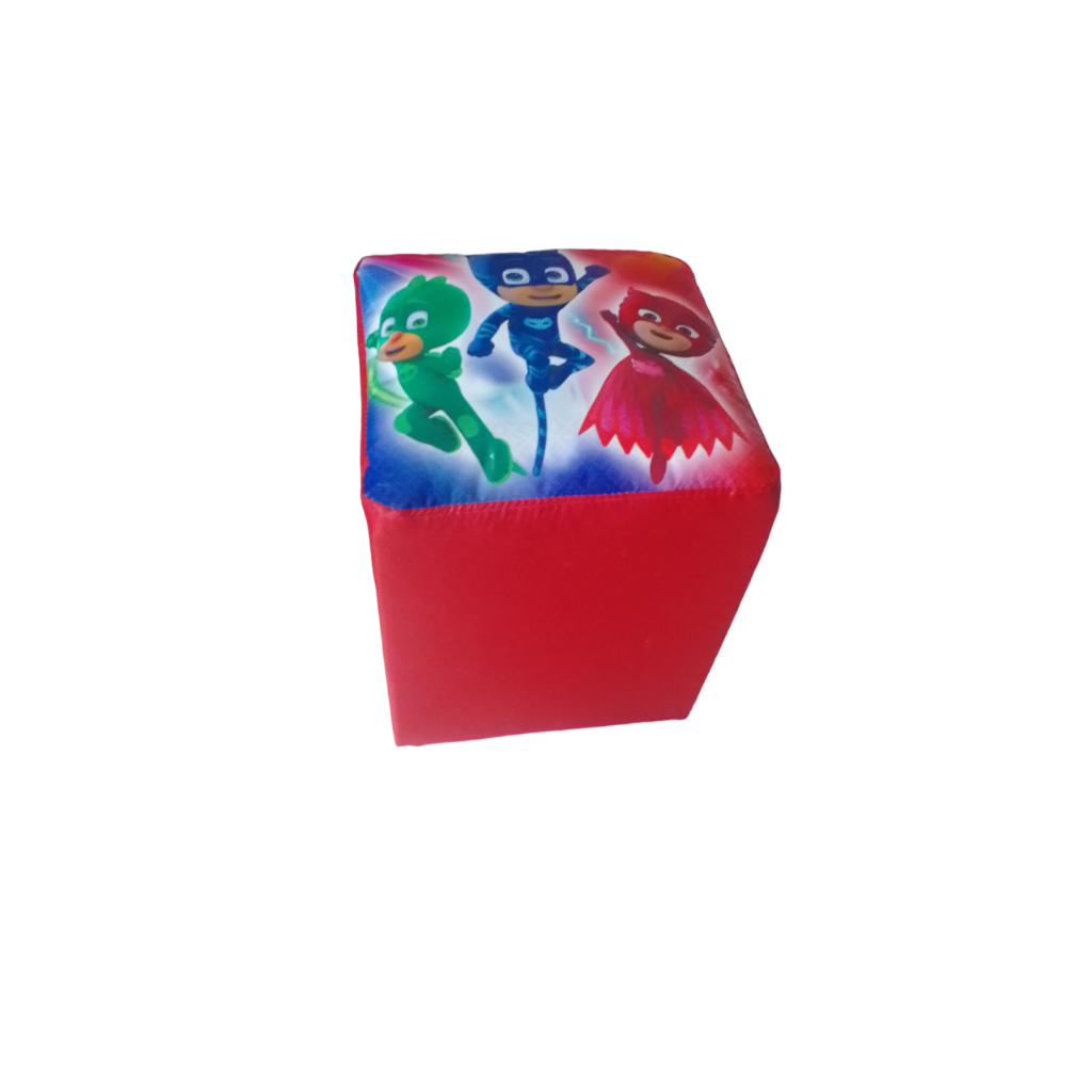 Puff Puf Banquinho Infantil PJ Masks 2 Unidades | Shopee Brasil